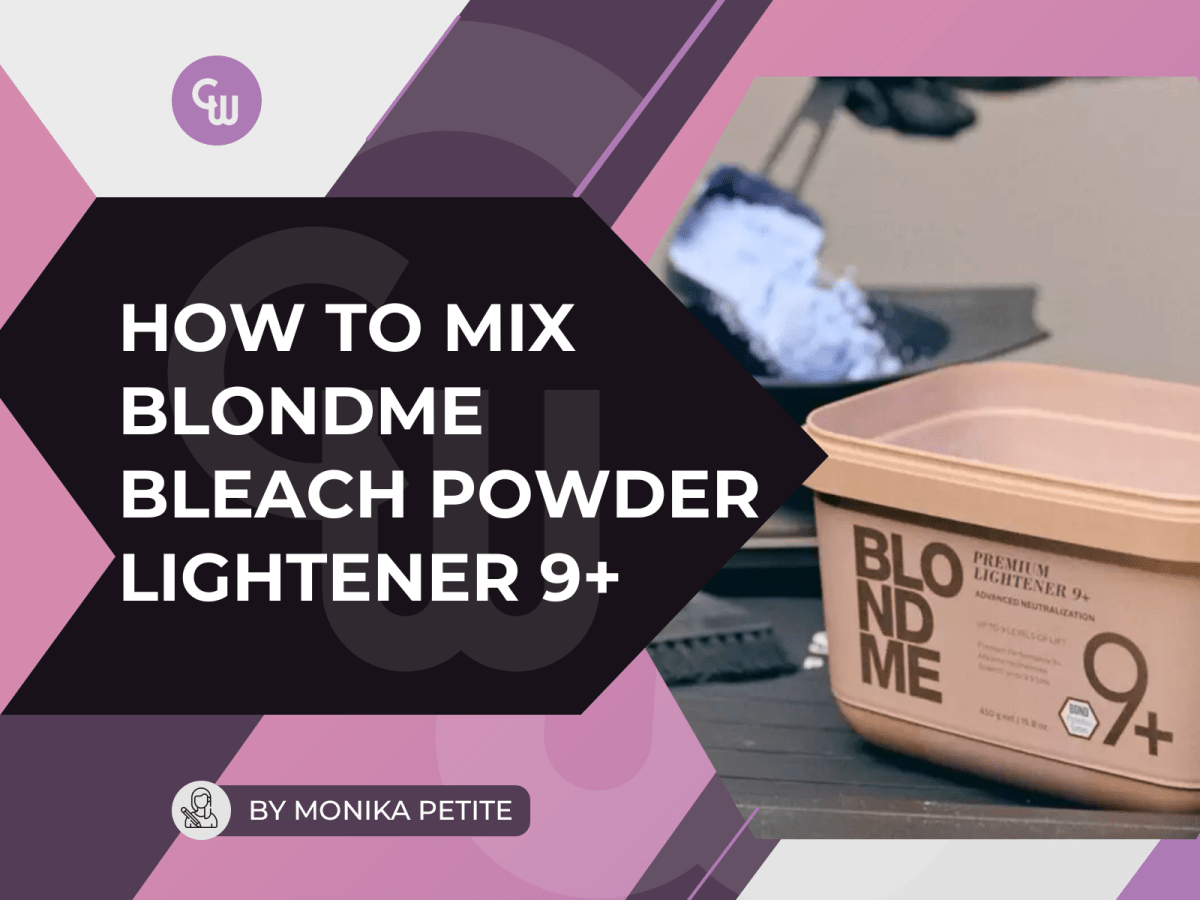 How To Use Schwarzkopf BlondMe Bleach Powder Lightener 9+ – Cosmetic World