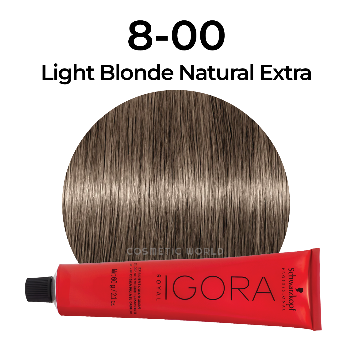 Schwarzkopf Igora Royal 8- Light Blonde Series – Cosmetic World