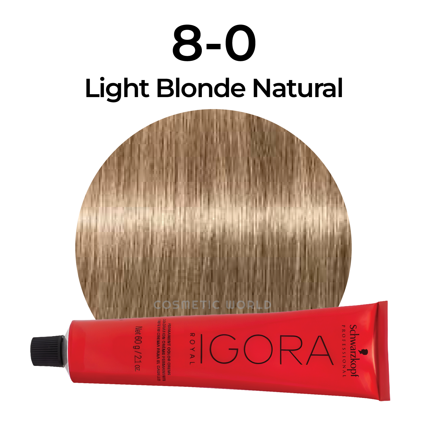 Schwarzkopf Igora Royal 8- Light Blonde Series – Cosmetic World