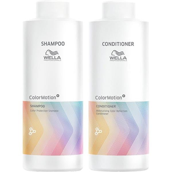 Dúo de champú y acondicionador Wella Color Motion | cosmeticworld.ca