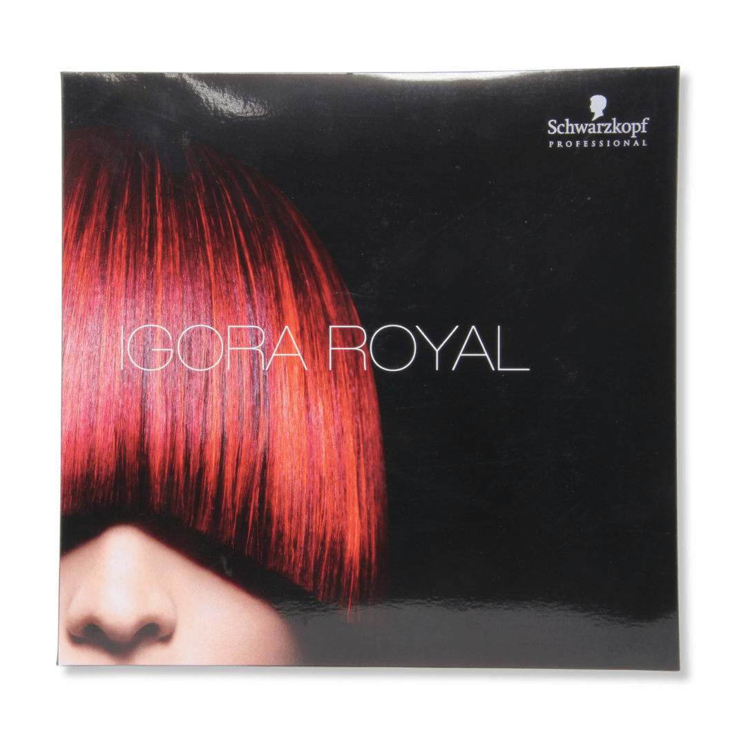 Igora Royal Full Edition Color Chart and Swatch| Cosmeticworld.ca
