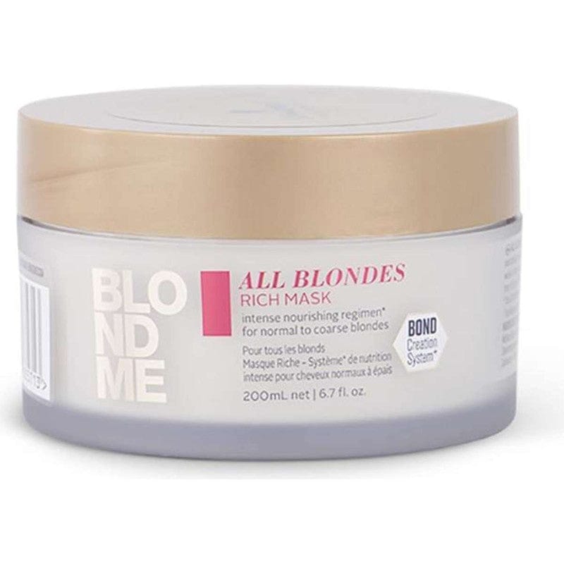 Schwarzkopf Blond Me All Blondes Rich mask | cosmeticworld.ca
