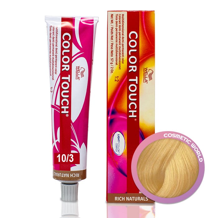 Wella Color Touch 10/3 Blond clair/doré | cosmeticworld.ca