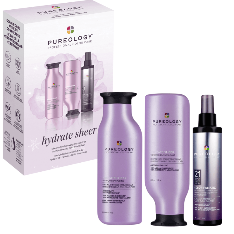 Pureology Hydrate Sheer Holiday Kit | cosmeticworld.ca