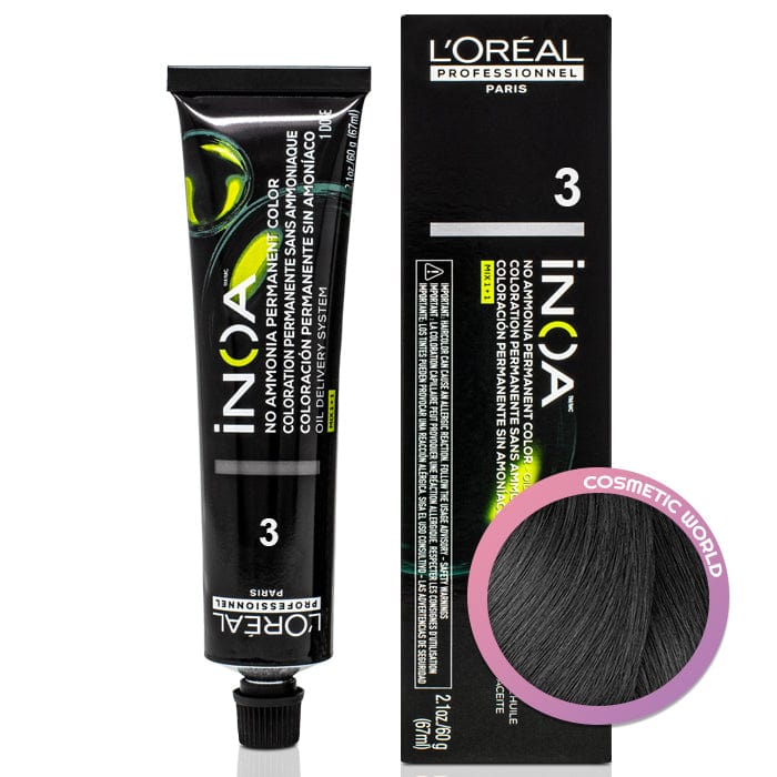 L'Oreal Inoa 3/3N Dark Brown | cosmeticworld.ca