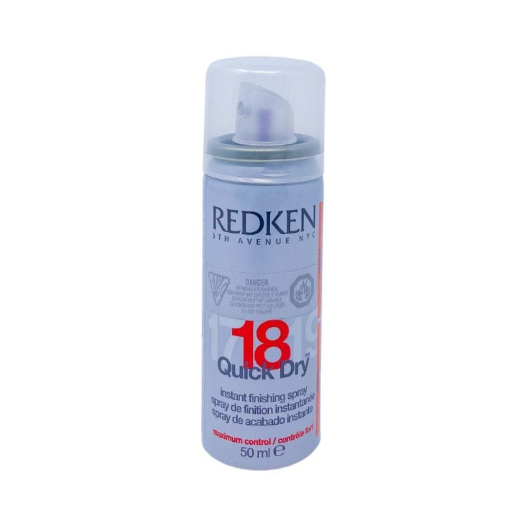 Redken Quick Dry 18 instant finishing spray | cosmeticworld.ca