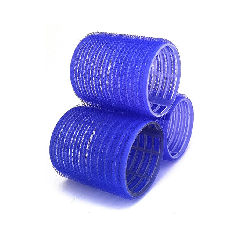 Moon Beaute Velcro rollers 3" / 7.5 cm Blue