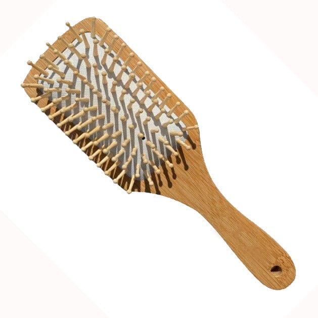 Wood handle Paddle brush | cosmeticworld.ca